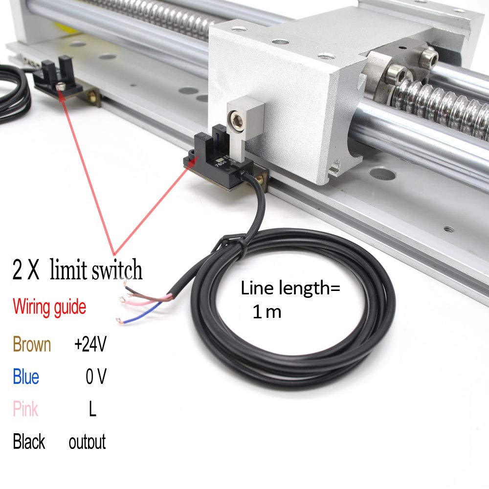 Snapklik.com : Electric Linear Stage Actuator Travel Length 200mm ...