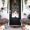 Amazon.com: Halloween Ghost Door Sign BOO Decorations, Happy Halloween ...