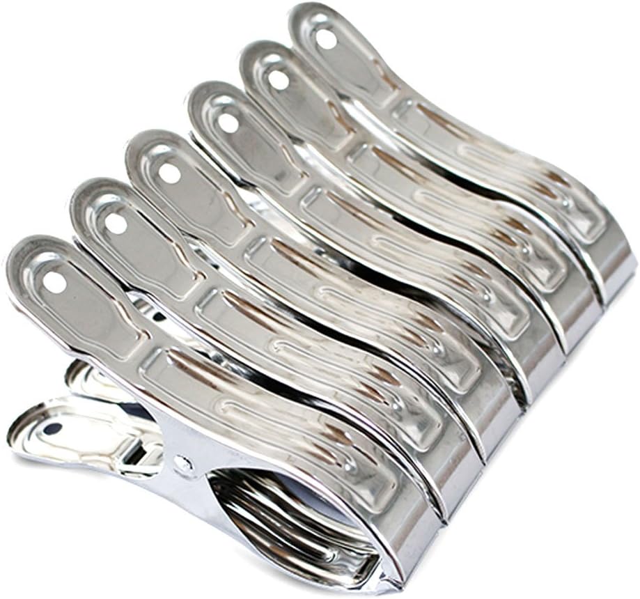 Amazon.com: ZYAMY 10pcs Multi Function Windproof Clothes Clip Stainless ...