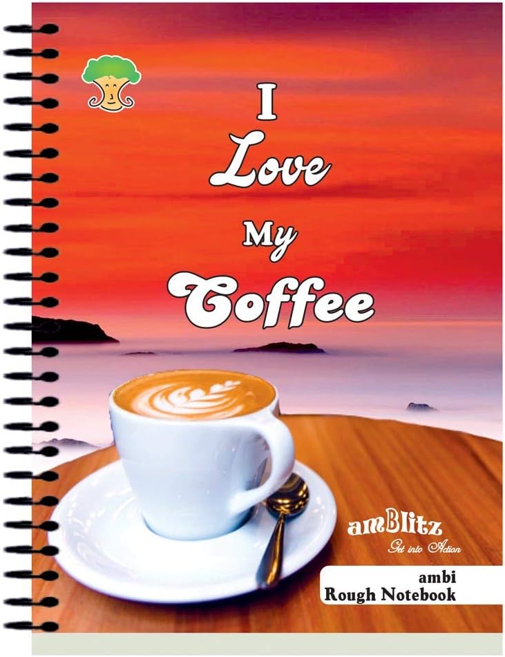 Rush Rough A4 Spiral Notebook 500 Pages | Single Line Ruled | 500 Pages ...