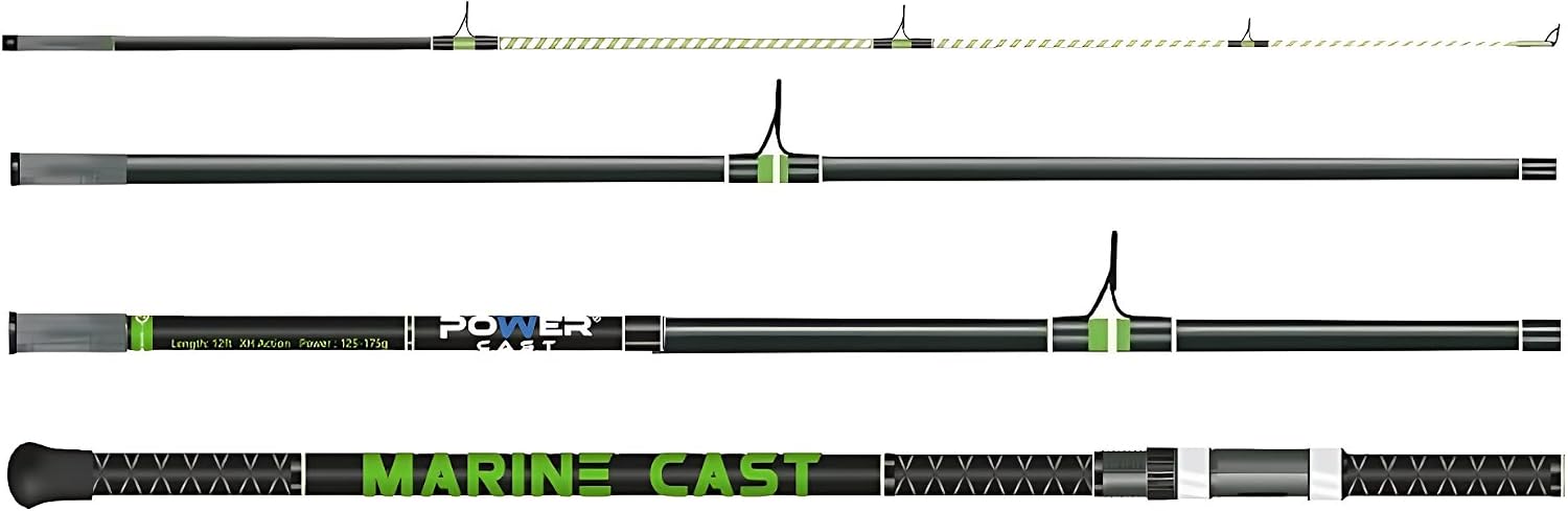 Marine cast lightweight, eye catching design, long casting, extra heavy ...