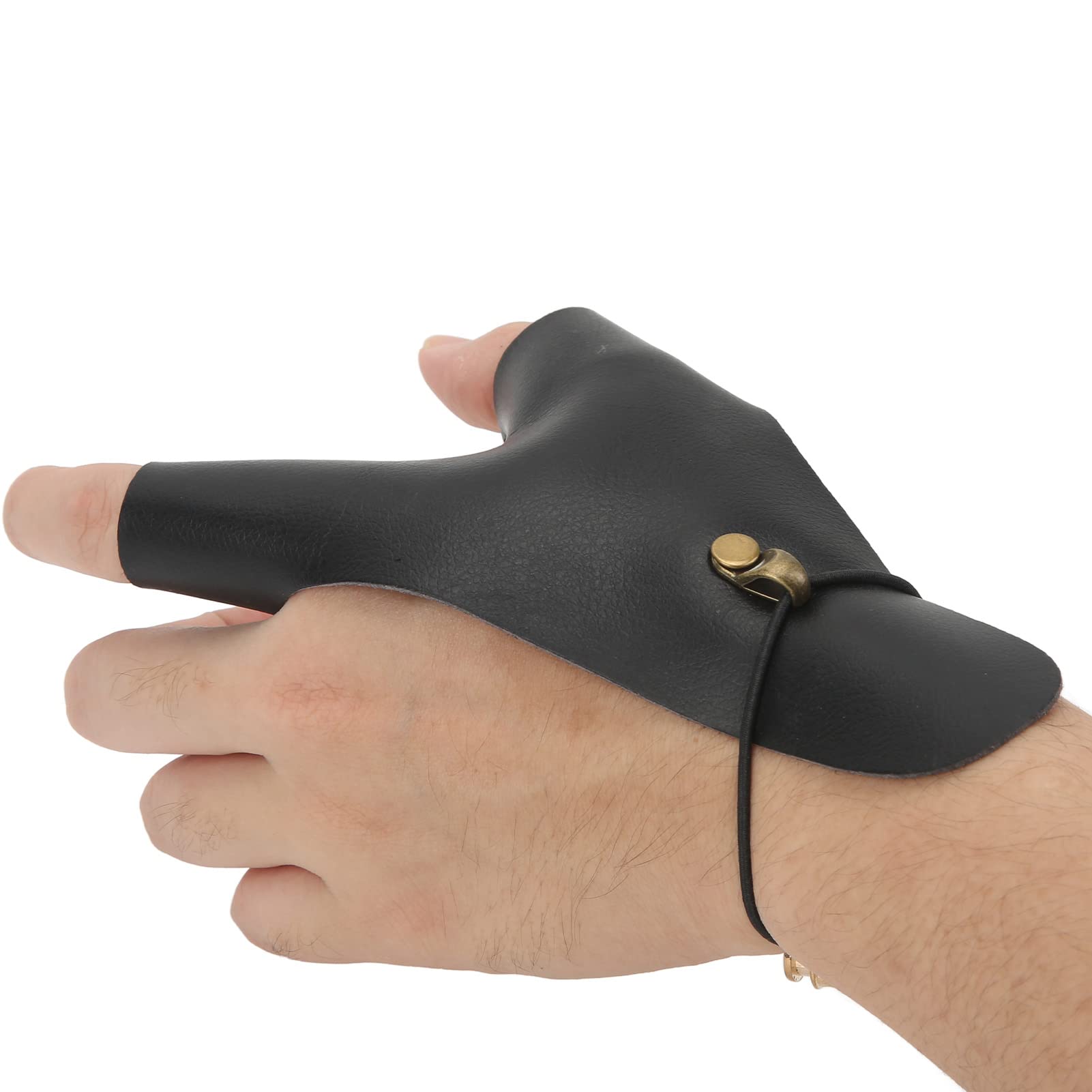 Bow And Arrow Hand Guard Archery Arm Guard + 3 Finger Glove Protective