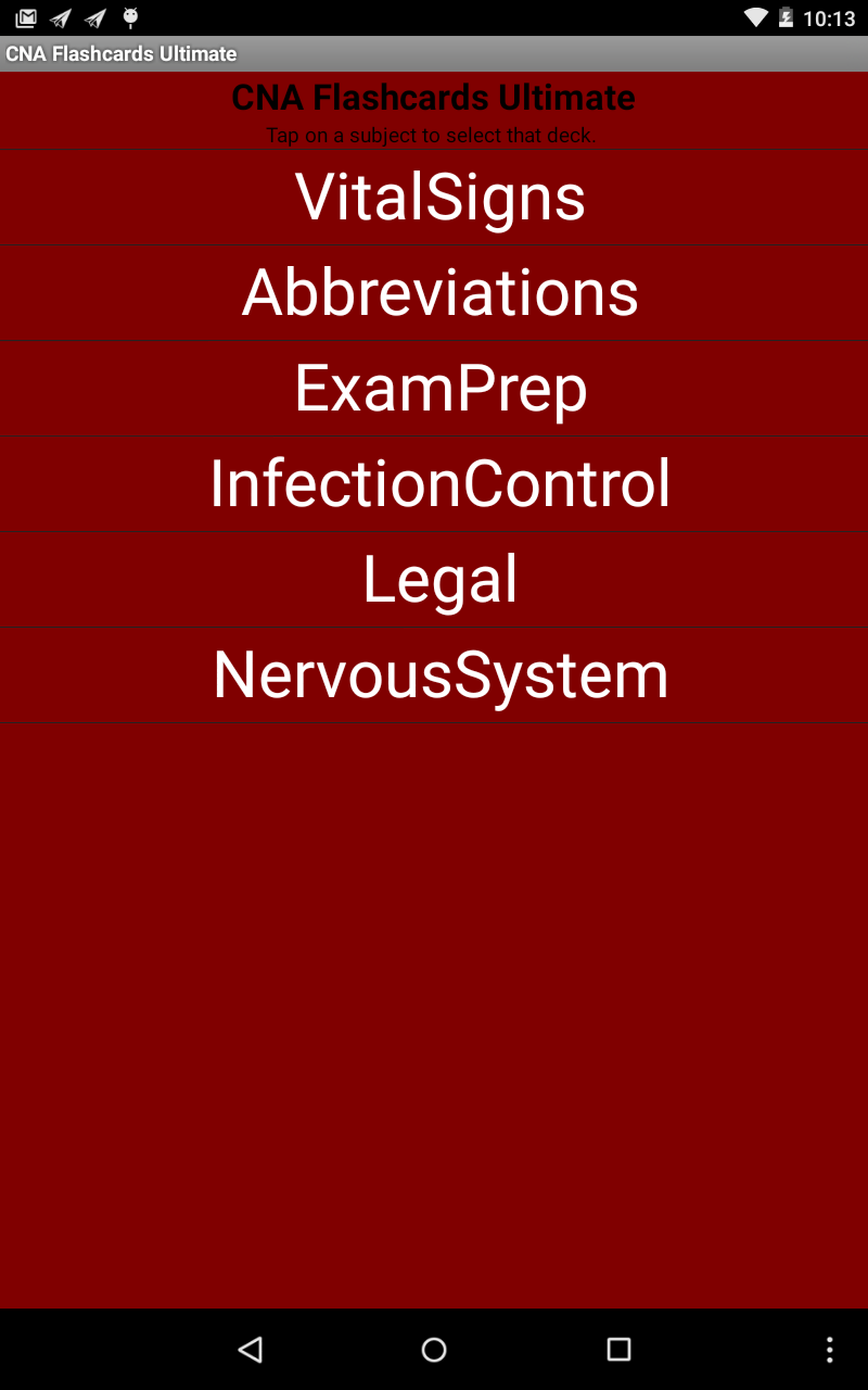 CNA Flashcards Ultimate - App on Amazon Appstore