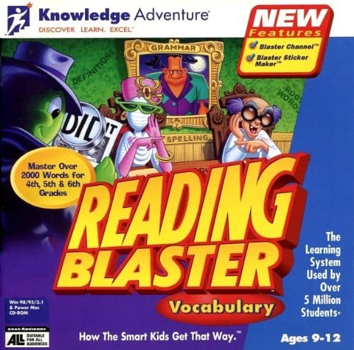 Amazon.com: Reading Blaster Vocabulary 9-12