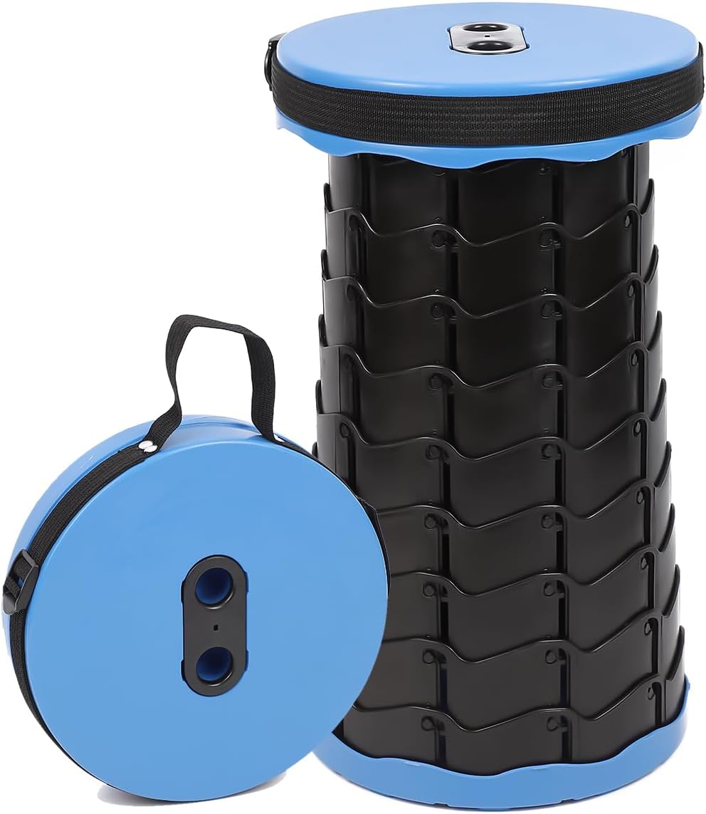 STRAUSS Collapsible Folding Chair | Retractable and Portable Plastic ...