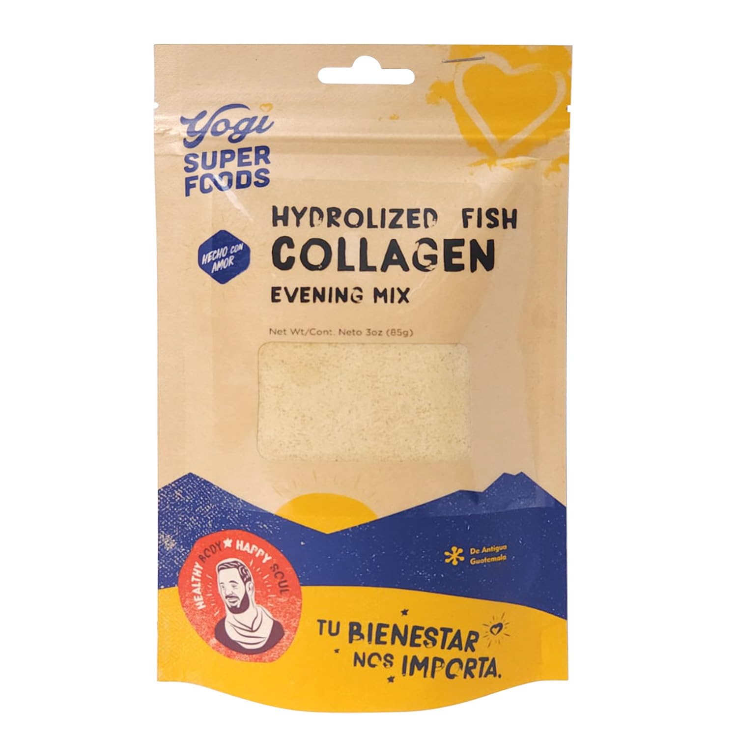 Amazon.com: Yogi Super Foods Evening Collagen Mix, Collagen Peptides ...