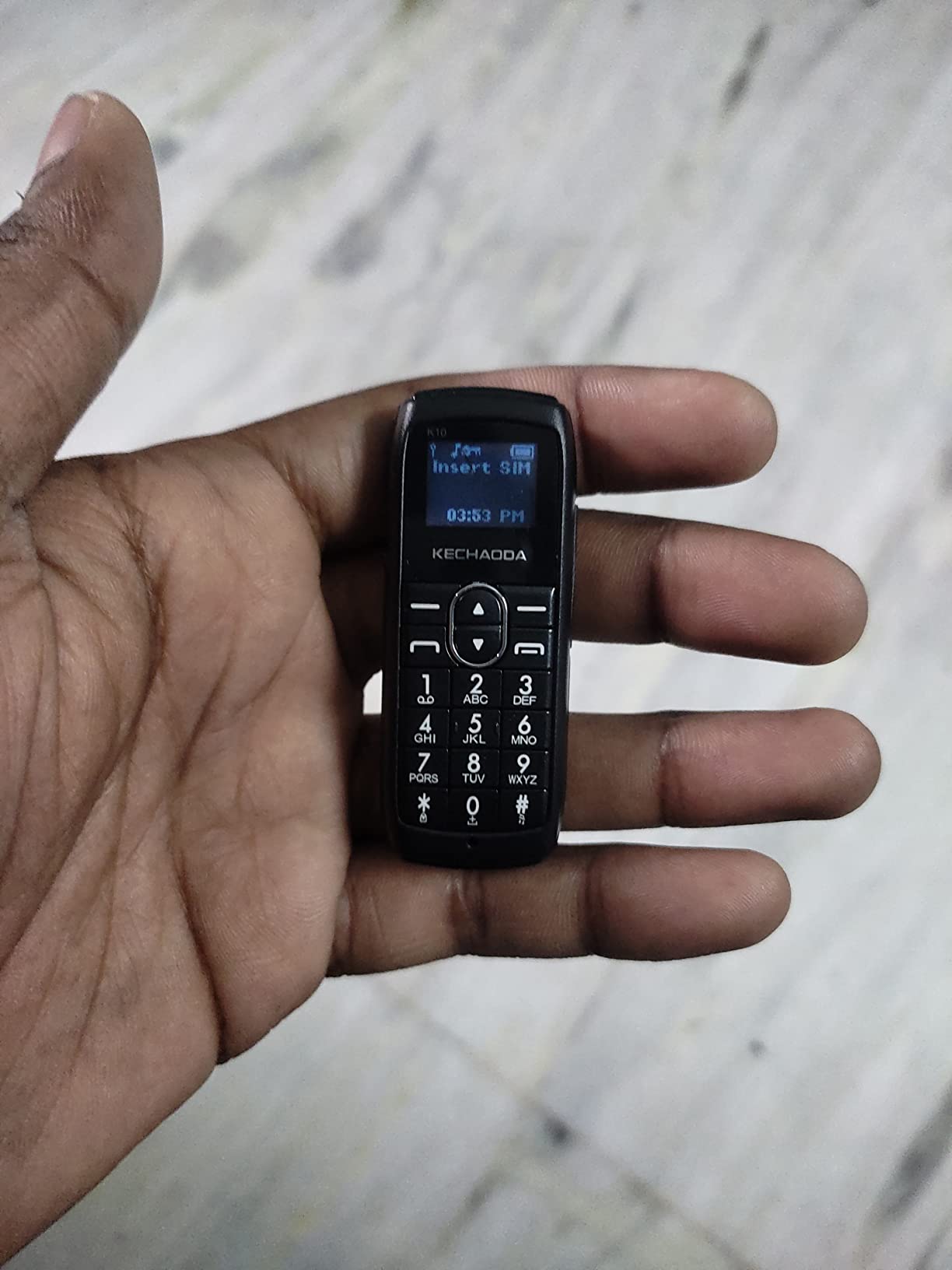 KECHAODA Single Sim Keypad Mini Mobile Phone, Rose Gold, K10 : Amazon ...