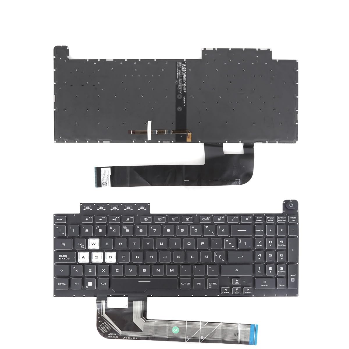 Amazon.com: Laptop Replacement LA Keyboard Compatible with ASUS TUF ...