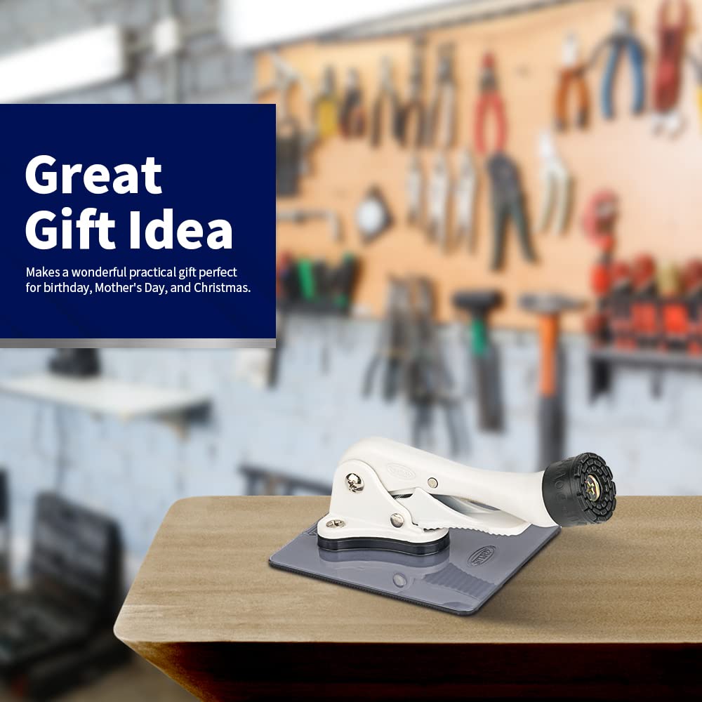 Snapklik.com : HOME&I Adhesive Kick Down Door Stopper,No Drilling Large ...