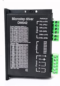Amazon.com: Stepper Motor Stepper Motor Driver DM542 Stepper Motor Driver Motor Driver Kit ...