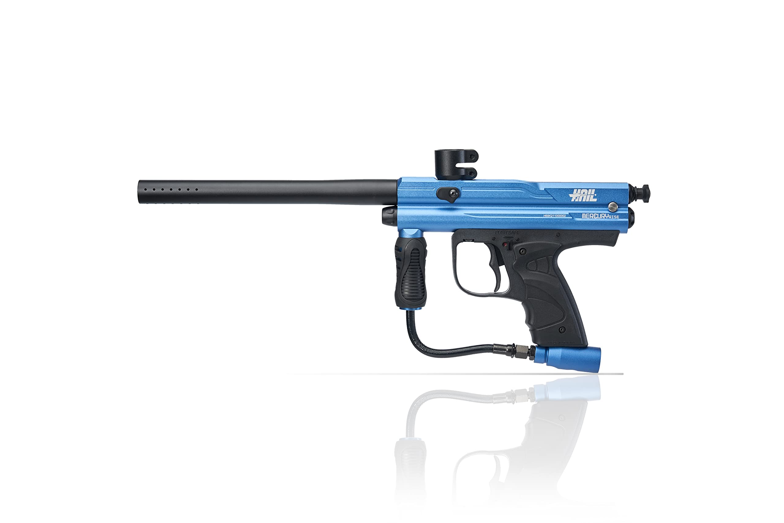 Snapklik.com : Mercury Rise Hail Semi Auto .68 Caliber Paintball Gun Marker