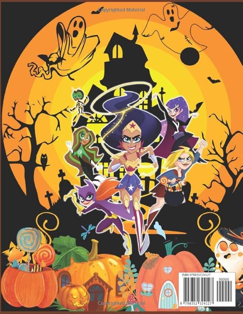 superhero halloween coloring pages