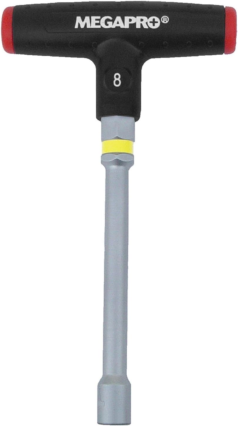 Megapro 211TND8MM T Handle Nut Driver Metric : Amazon.ca: Sports & Outdoors