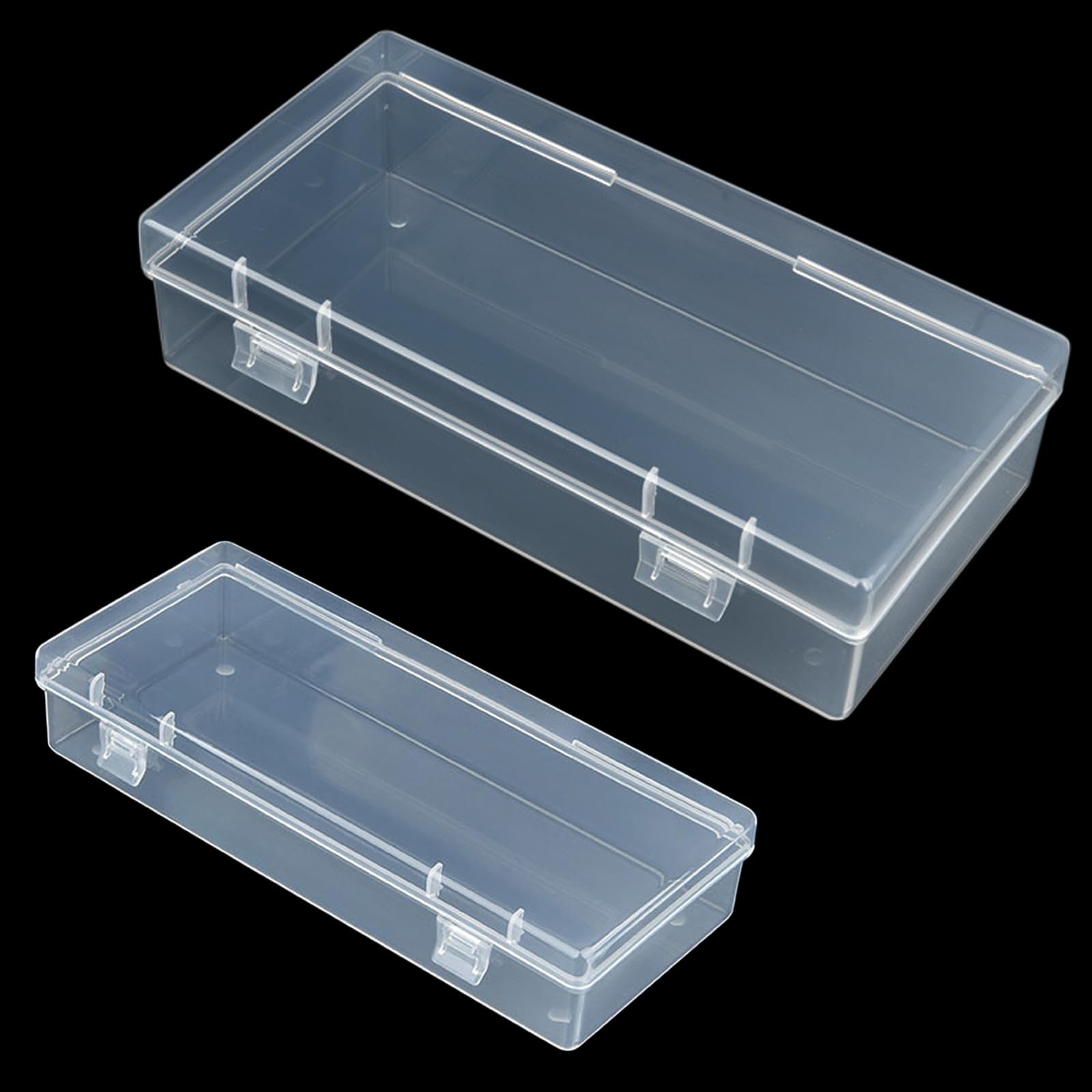 Amazon.com: Thintinick Rectangular Mini Clear Plastic Storage ...
