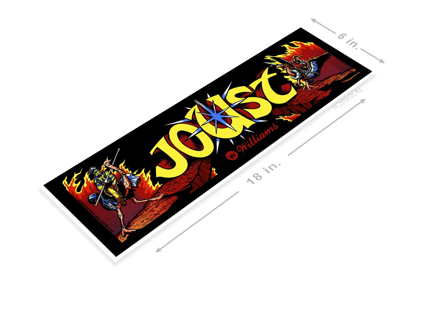 Joust Arcade Game Artwork