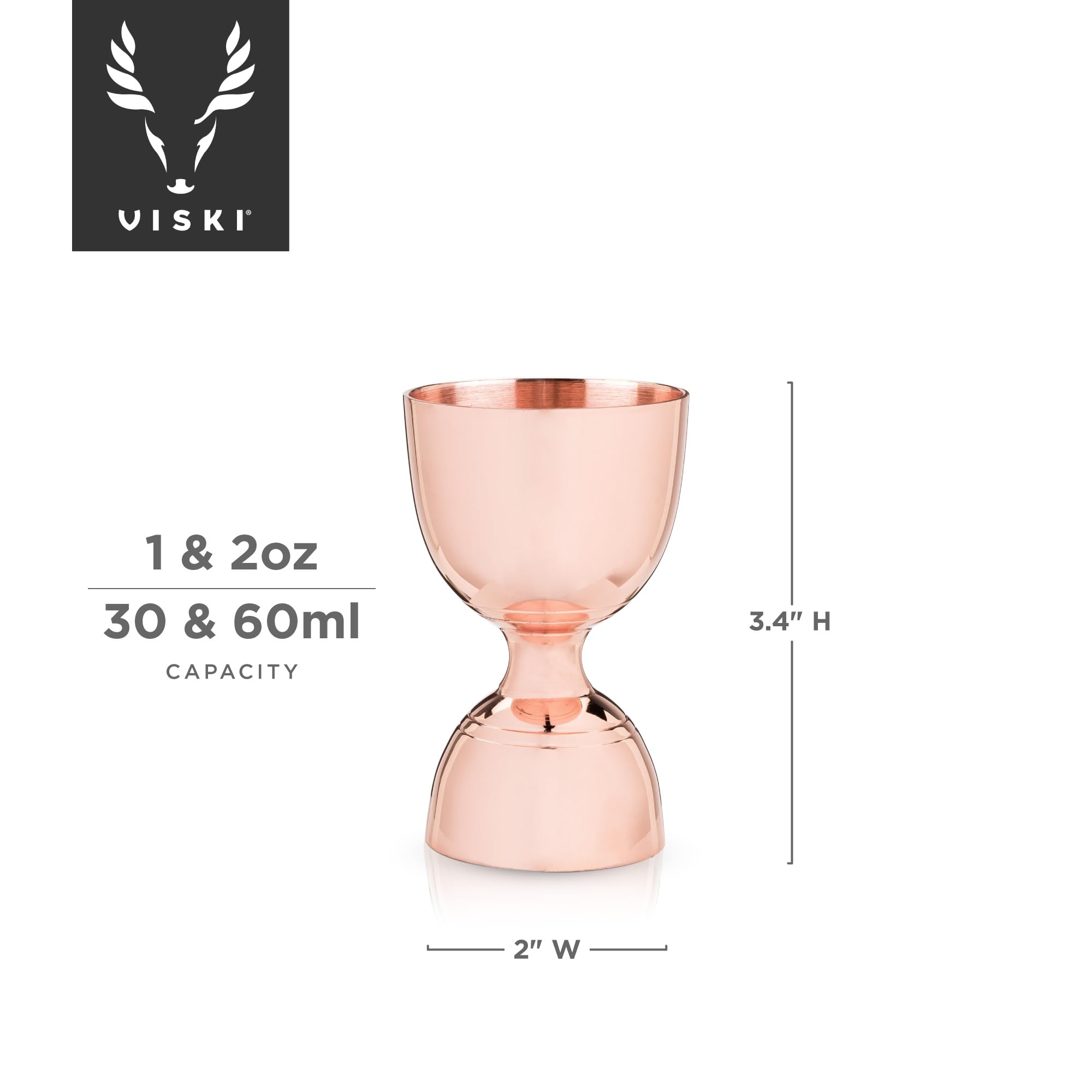 Snapklik.com : Viski Canterbury Double Measure For Cocktails
