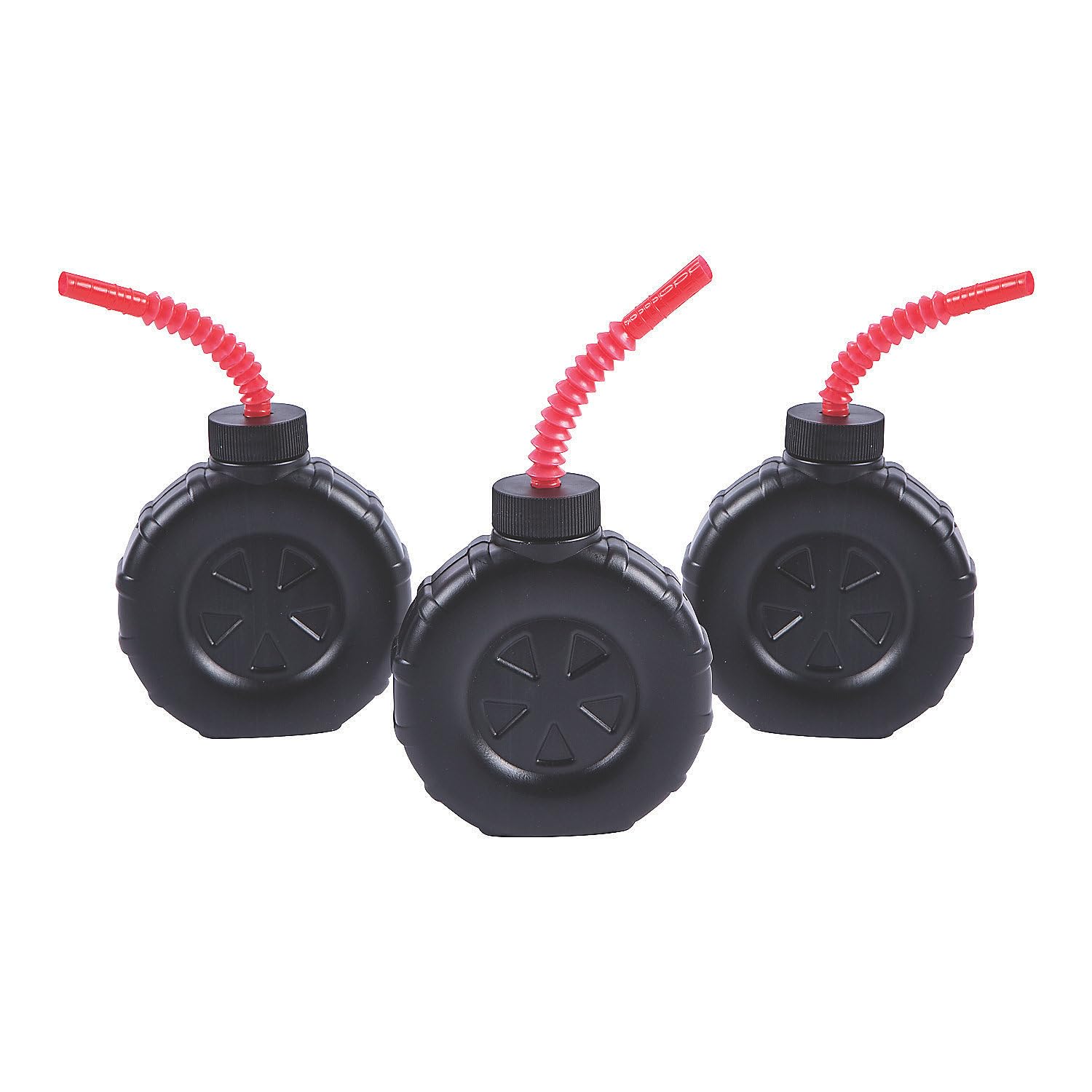 Amazon.com: Fun Express Set of 12 Pieces Tire Shaped Sipper Cups with ...