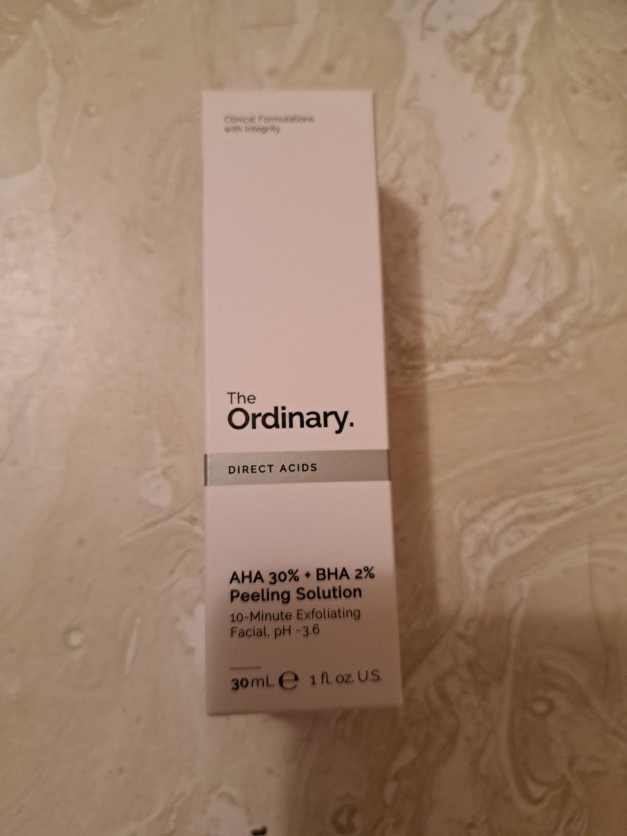 The Ordinary Peeling Solution 30ml AHA 30% + BHA 2%, 1 Fl Oz (Pack of 1 ...