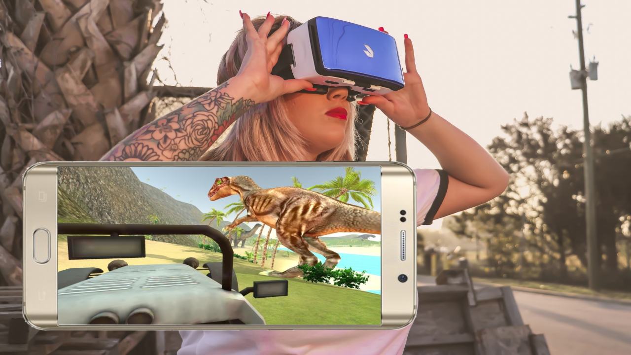 VR Time Machine Dinosaur Park (+ Cardboard) - App on Amazon Appstore