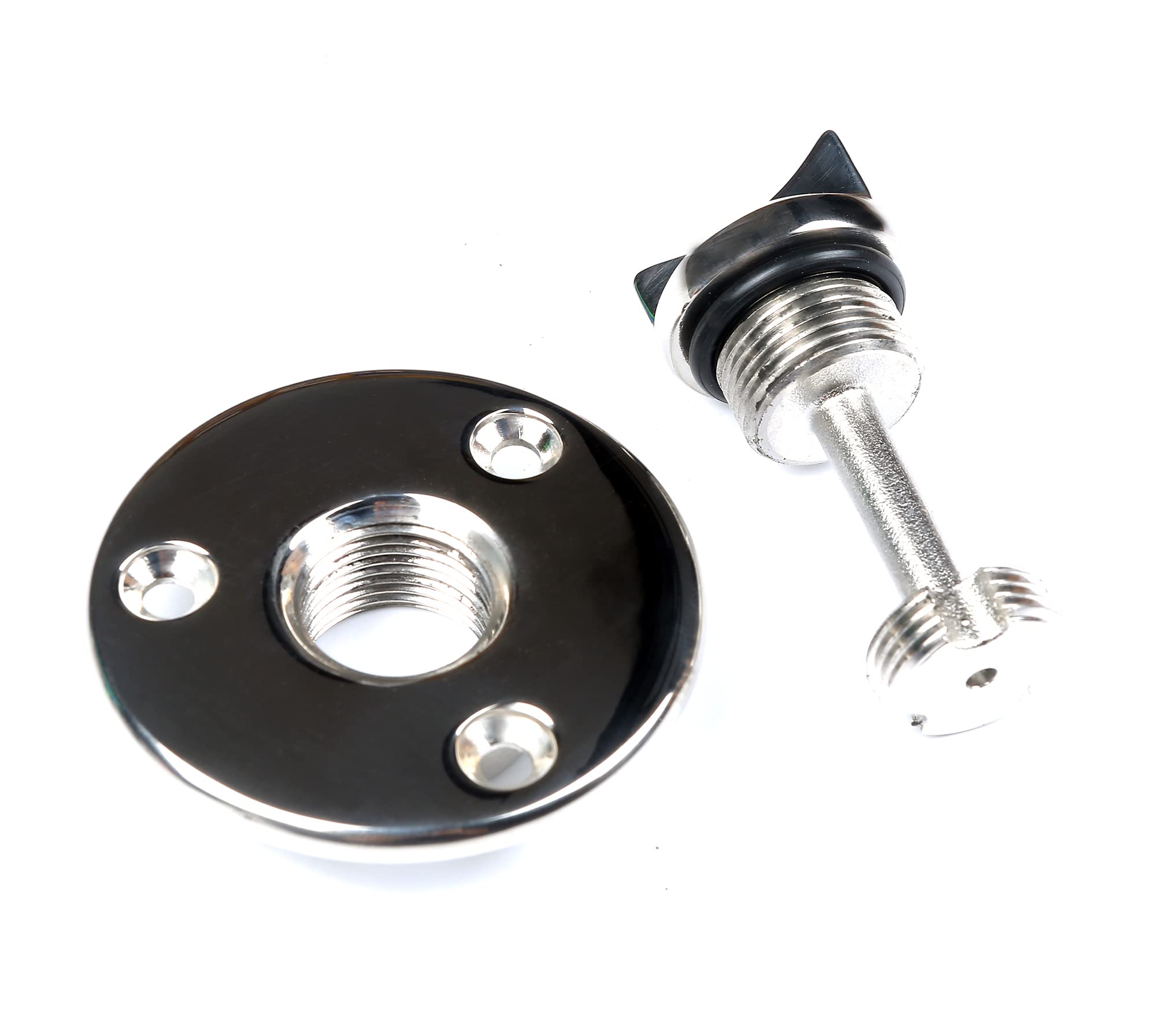 Snapklik.com : Mxeol Boat Garboard Drain Plug Thread Bung Stainless ...