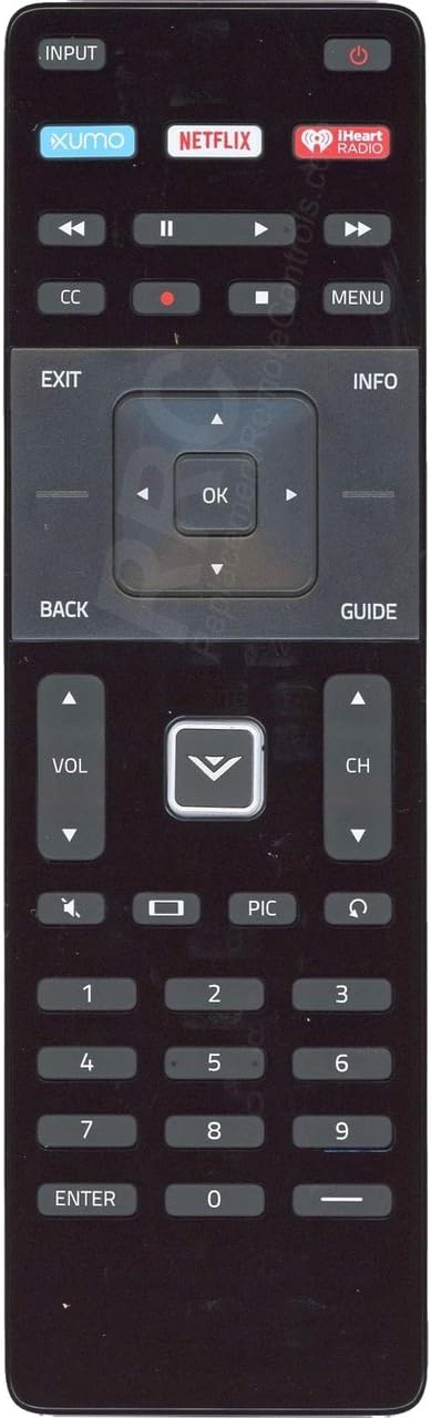 New Remote Xrt122 For Vizio Lcd Led Tv E32hc1 E40 C2 E40c2