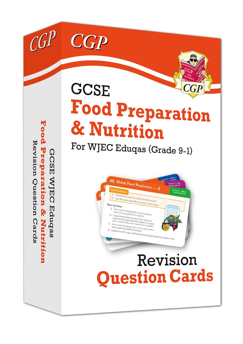 Buy GCSE Food Preparation & tion WJEC Eduqas Revision Question Cards ...