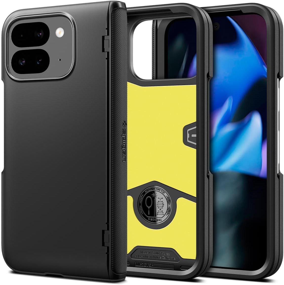 Spigen Coque pour Pixel 9/Pixel 9 Pro [Made for Google], Slim Armor CS ...