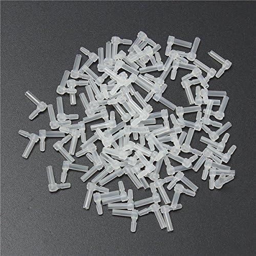 Amazon.com: 100X Rubber Hollow Two Lever Tube Bend Plug L Shape For ...