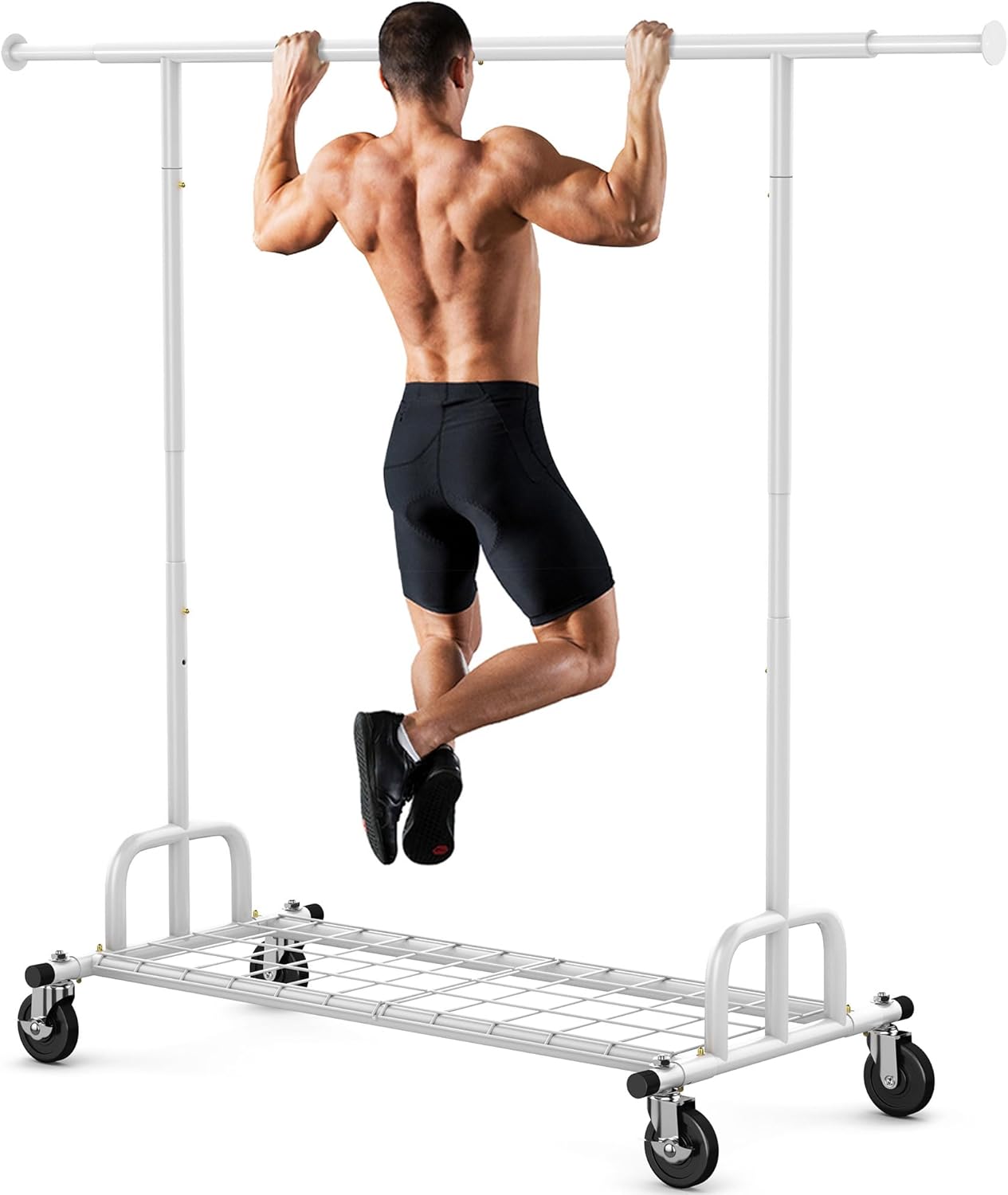 Amazon.com: HOKEEPER Clothes Rack Collapsible Clothing Garment Rack ...