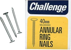 Annular Ring Nails 40mm (225G), External Length 40mm, Nail Material ...