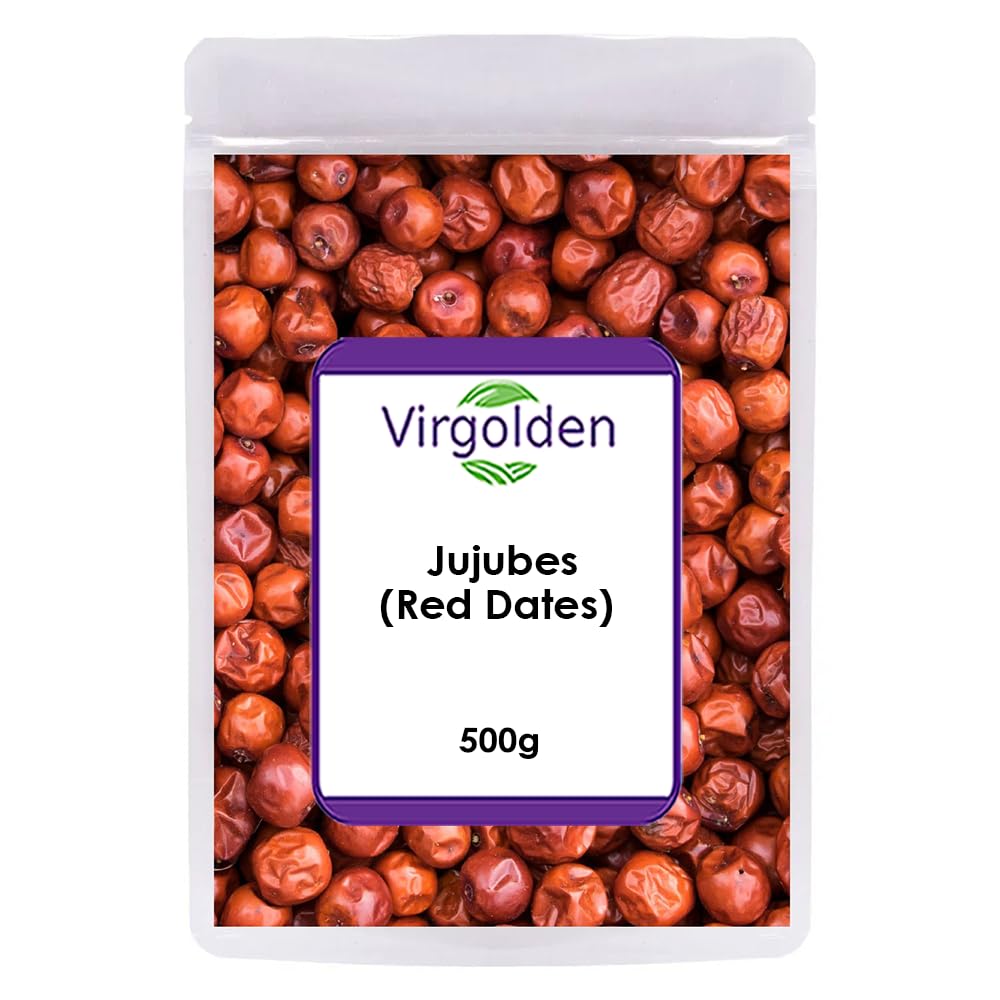 Jujubes (Red Dates) 500g by Virgolden : Amazon.co.uk: Grocery