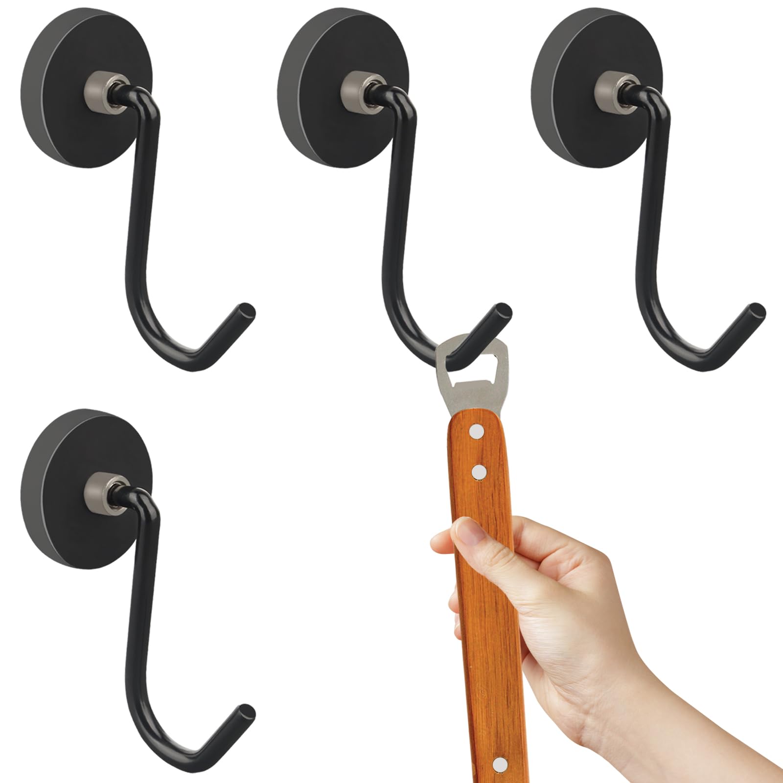 Amazon.com: 4 Pcs Heavy Duty Magnetic Grill Hooks, Strong Neodymium ...