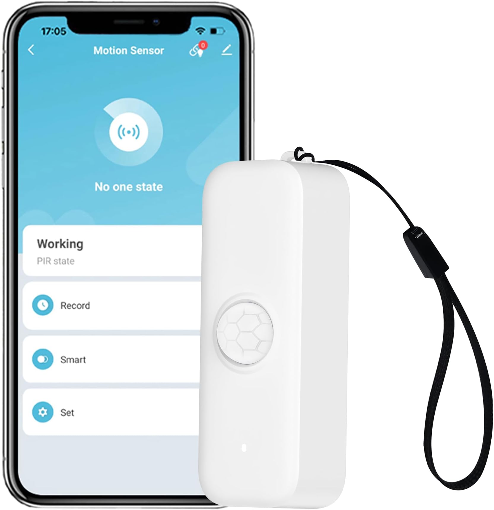 Amazon.com: IHSENO PIR WiFi Motion Sensor Tuya Smart Home Sensor with ...