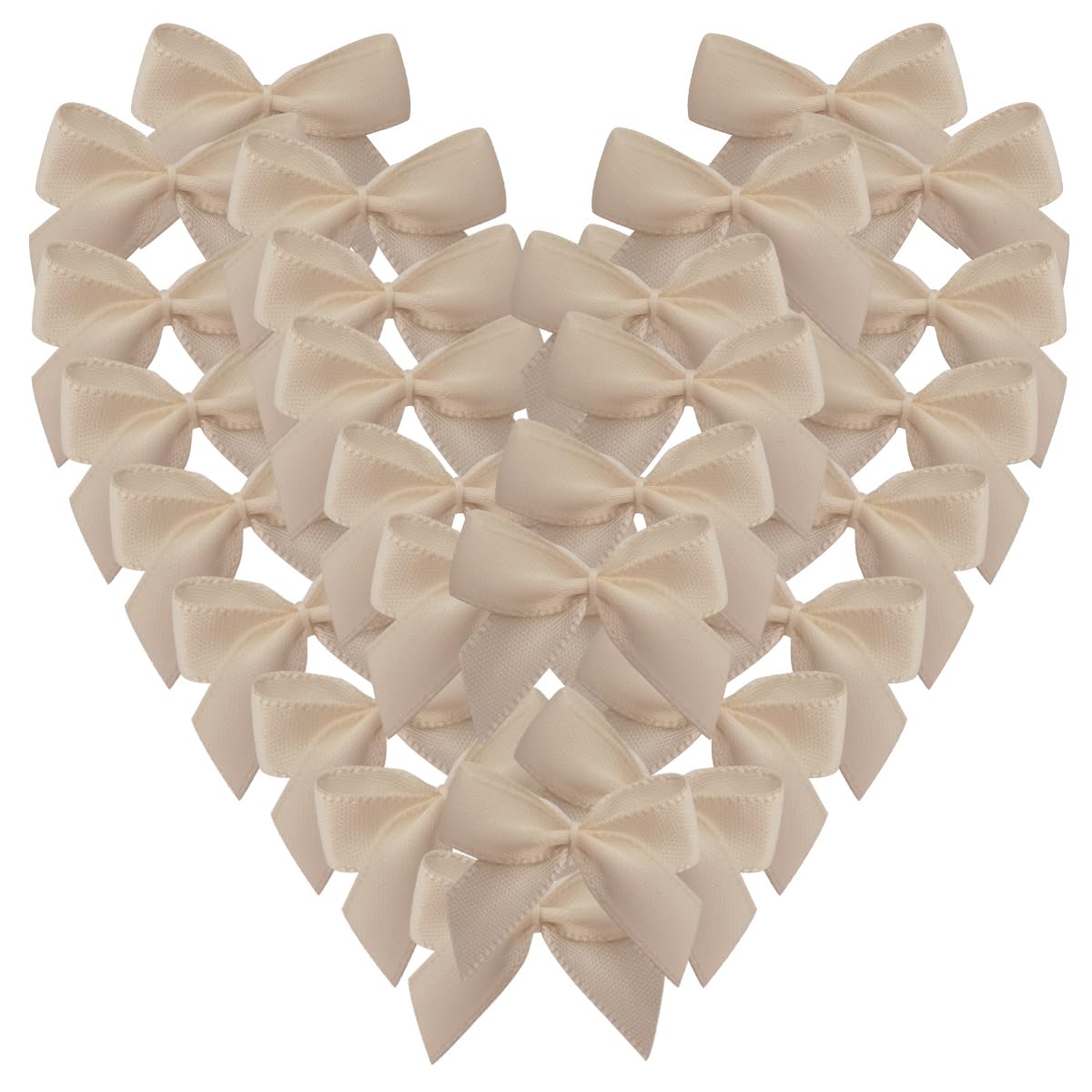 Amazon.com: Micomon 50pcs 1.2-Inch Mini Bows for Crafts Satin Ribbon ...