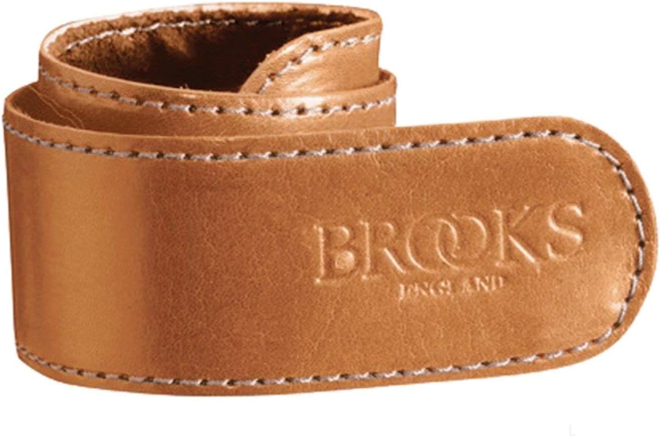 Amazon.com : Brooks Saddles Bicycle Trouser Strap (One-Piece, Honey ...