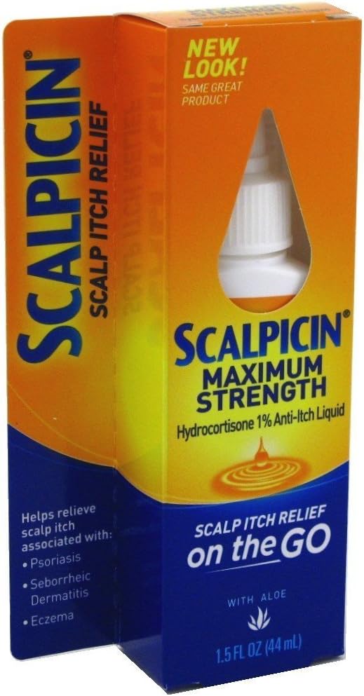 Scalpicin Maximum Strength Anti-Itch Clear Liquid, 6 Sri Lanka | Ubuy