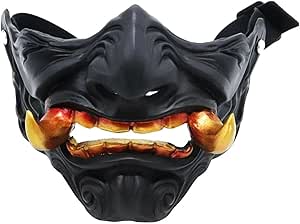 Amazon.com: Japanese Festival With Realistic Fangs Ergonomic Quickly ...