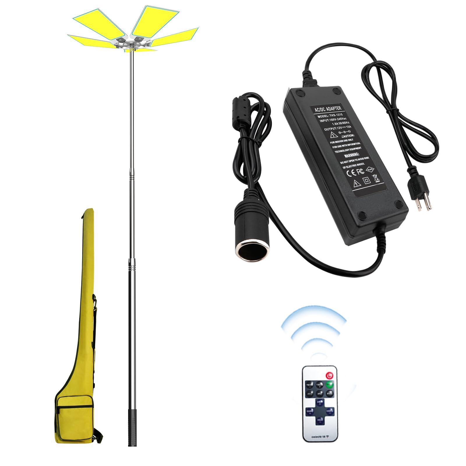 Amazon.com: CONPEX 35000lm LED Telescopic Camping Lights Portable ...