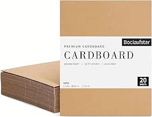 Amazon.com : Generic Bocizufstar 20 Pcs Book Board, Binders Board ...