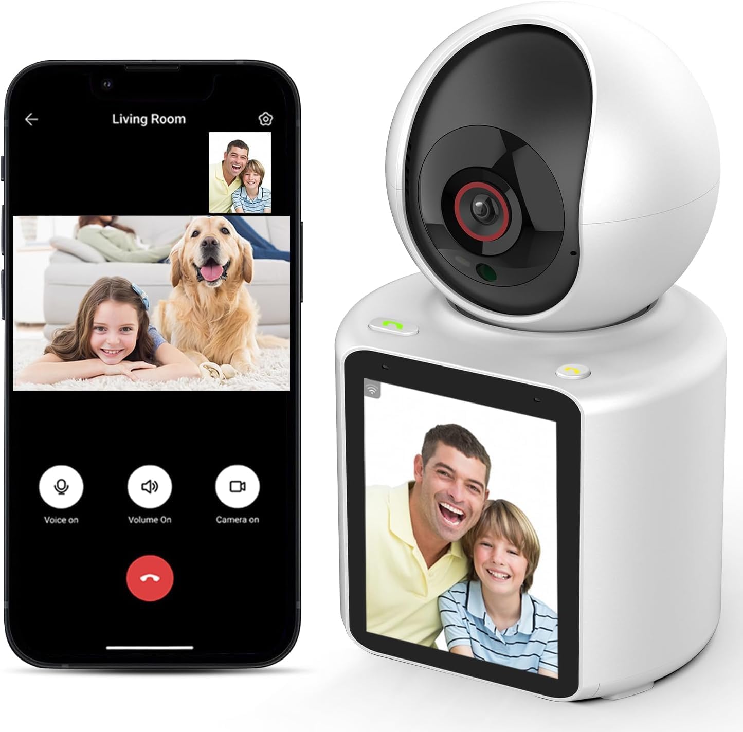 Amazon.com: Yoidesu Two Way Video Camera, 2 in 1 Video Call and Monitor ...