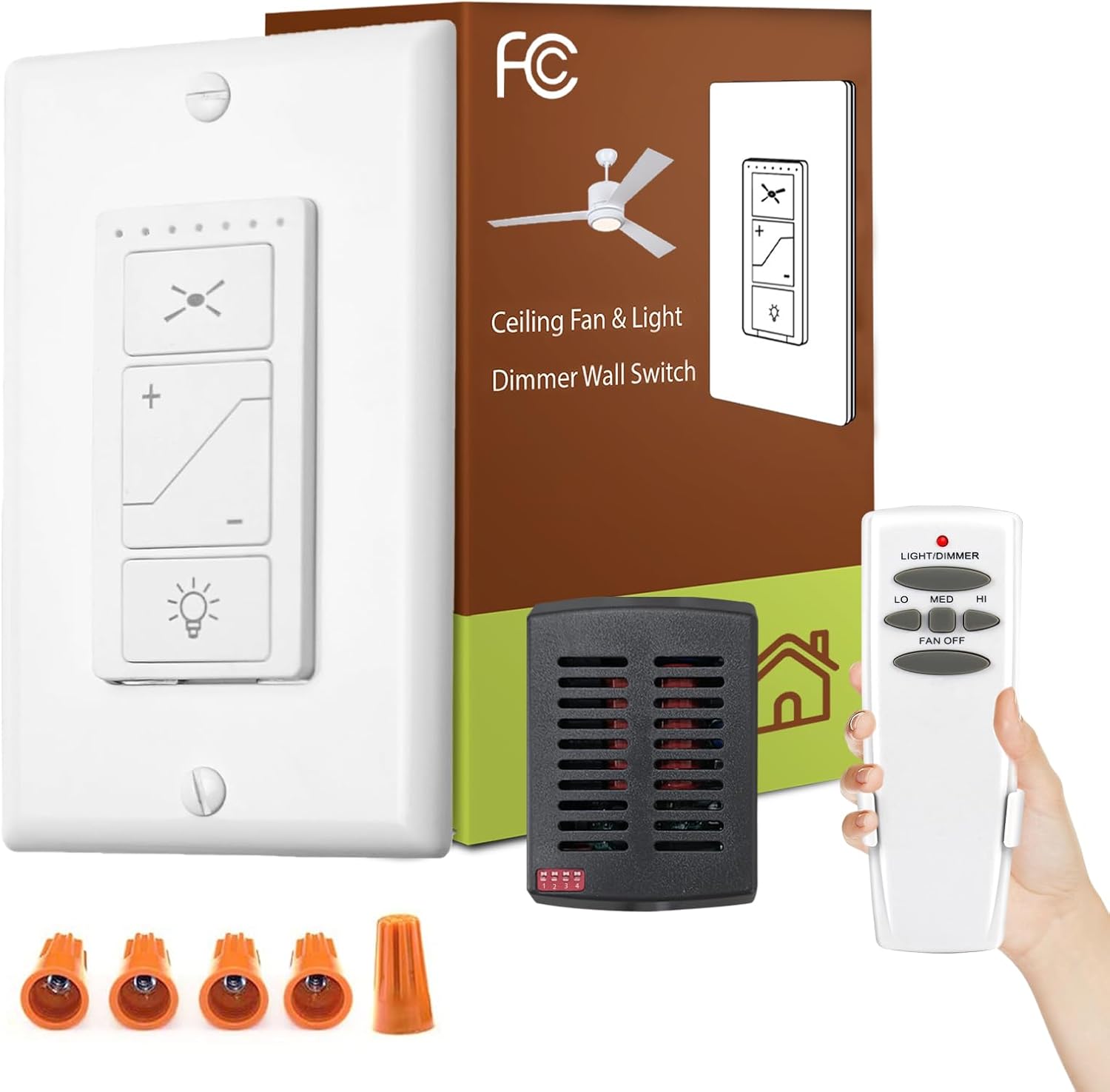 Ceiling Fan Remote Control Kit, Universal Ceiling Fan Remote Control ...