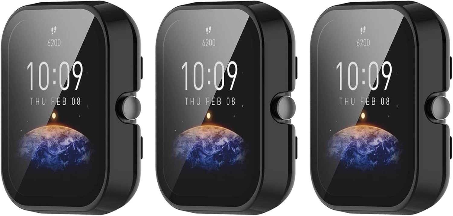 Comprar Watch Case Compatible for Amazfit Bip 3 Pro/Bip 3 Watch Case ...