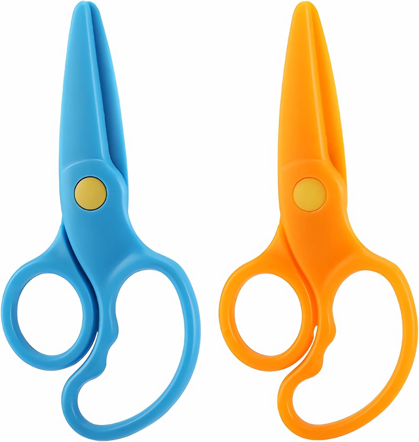 HAKACC 3 PCS Children Safety Scissors Set Preschool Training Scissors ...