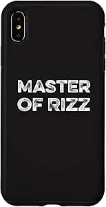 Amazon.com: iPhone XS Max Master Of Rizz #Rizz Gen Z Slang Rizzing ...