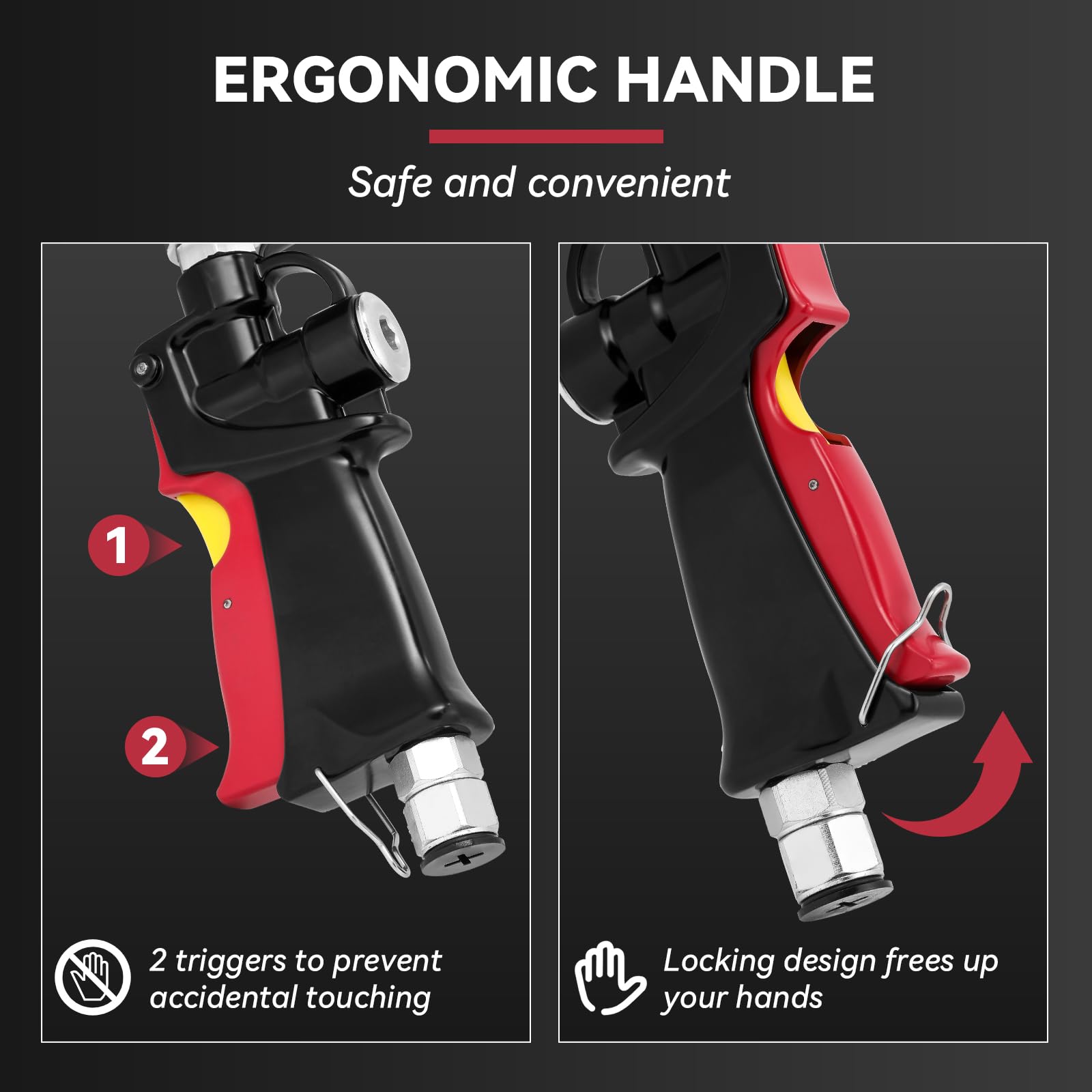 Snapklik.com : Poafamx Digital Oil Control Valve Meter Nozzle 8GPM ...