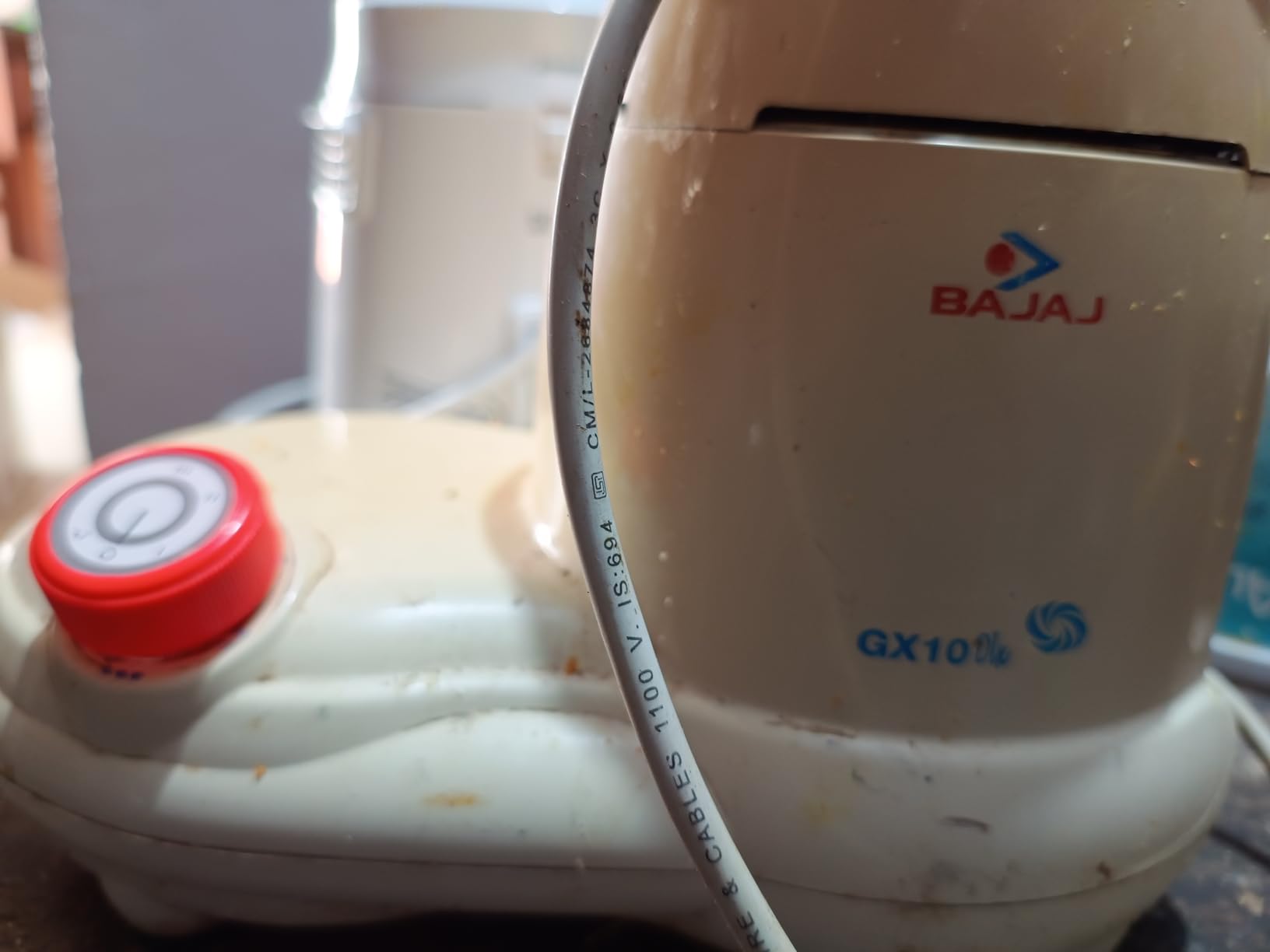 Generic Yellow Plastic Round Mixer Grinder Speed Control Knob (1Pcs ...