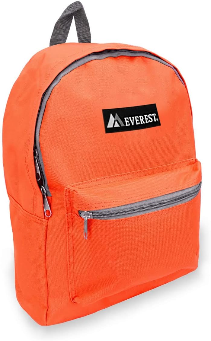 Amazon.com | Everest Basic Backpack Backpack, Tangerine | Casual Daypacks
