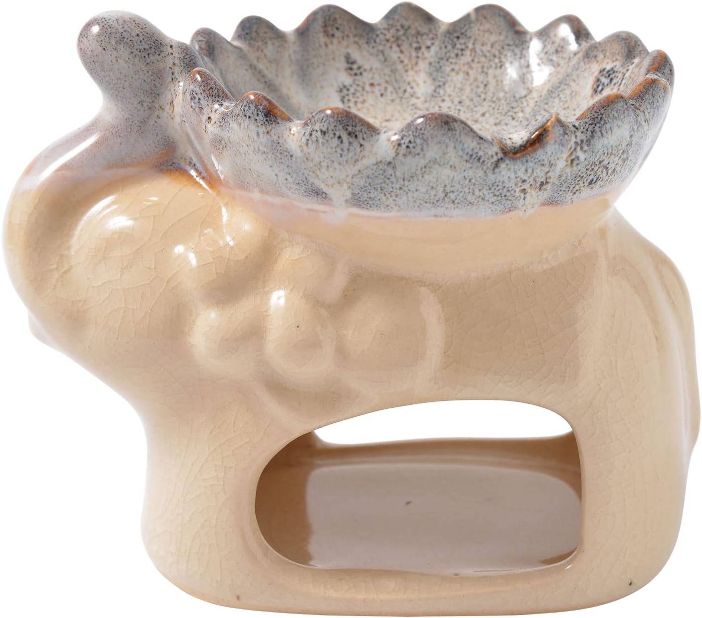 Pretty Jolly Ceramic Wax Melt Burners Ice Cracked Glaz Aromatherapy Oil ...