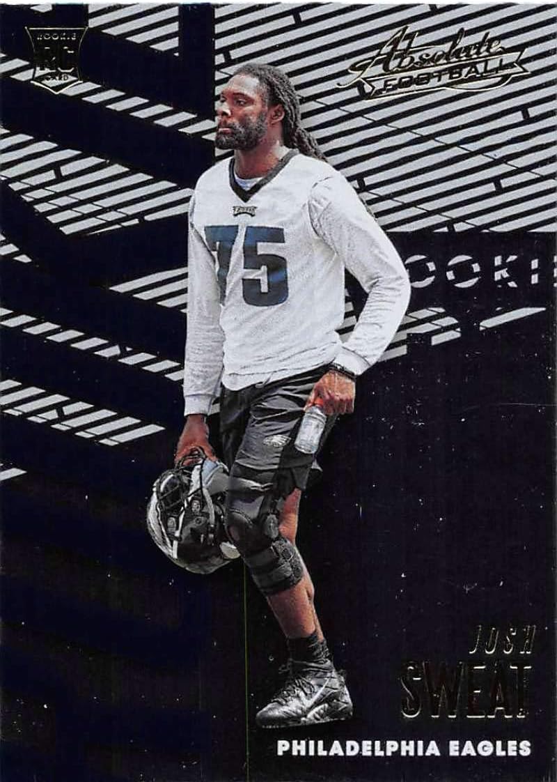 Amazon.com: 2018 Absolute Football #137 Josh Sweat Rookie RC Rookie ...