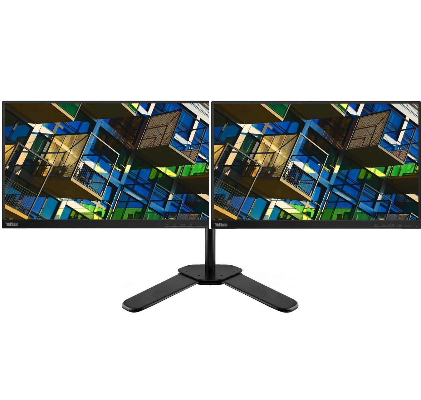 Buy COMPUCLEAR Dual Monitor Screen Gaming Setup 2 x 22 1920x1080 HDMI ...